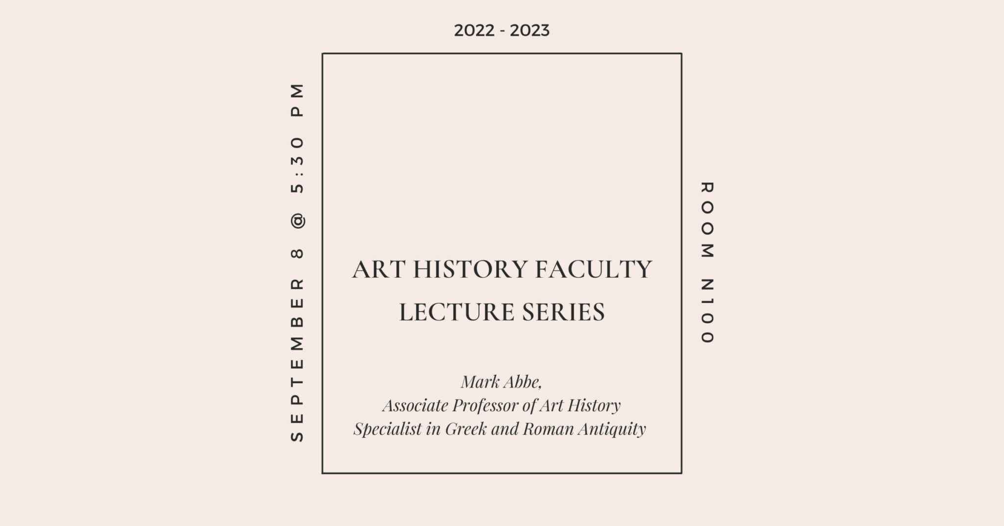 Art History Faculty Lecture | Mark Abbe – Lamar Dodd School of Art